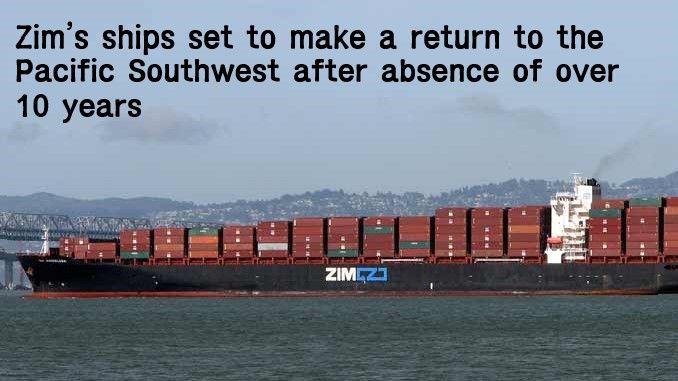 ZIM returns to Pacific Southwest with ZEX launch
