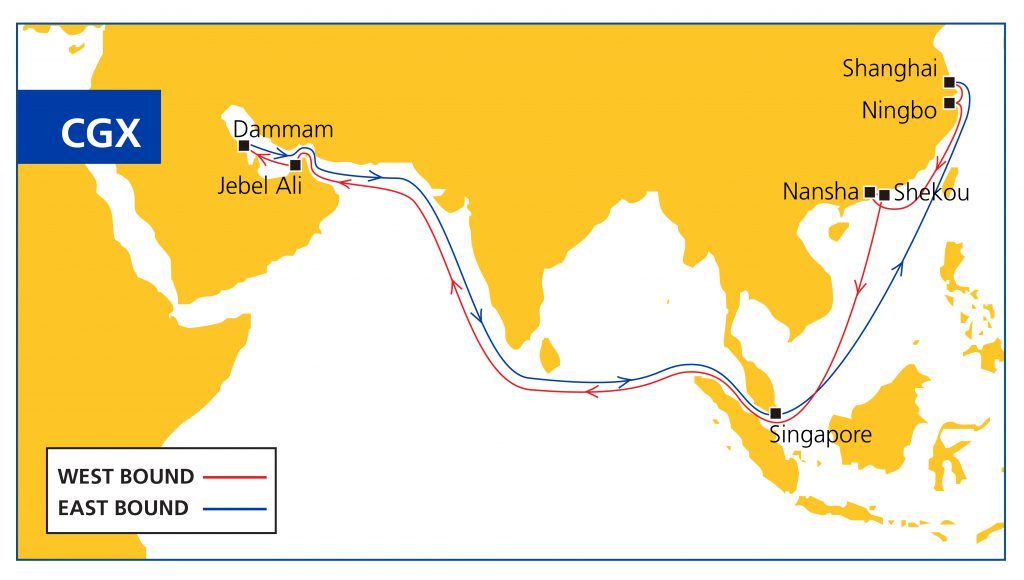 PIL and partners enhance Gulf China Service, with ESL to join in July