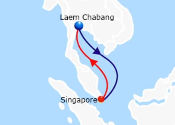 VASI Shipping started new Singapore-Laem Chabang Shuttle